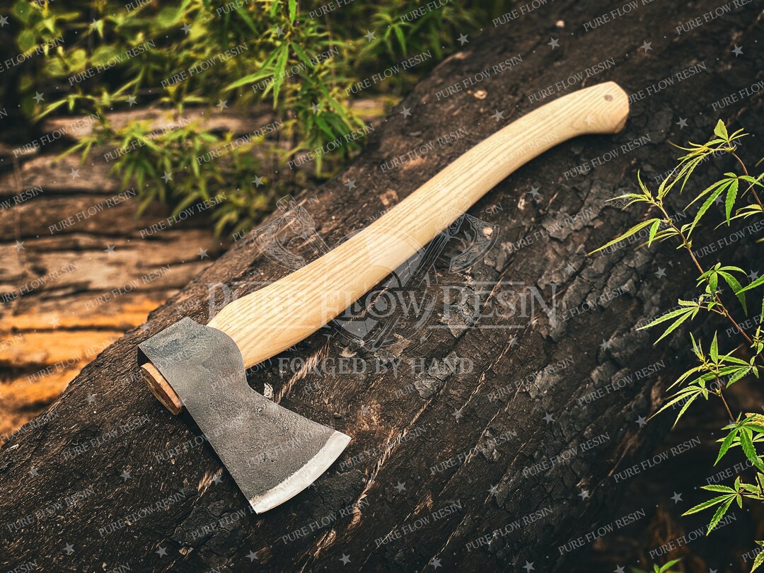 Viking Forged Axe RAGNAR, Viking Axe, Personalized Hatchet, Viking ...