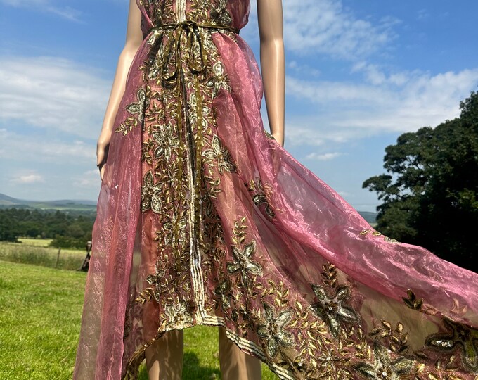 Unique Embellished Sundress / One Size Fits Most / One of a Kind / - Etsy