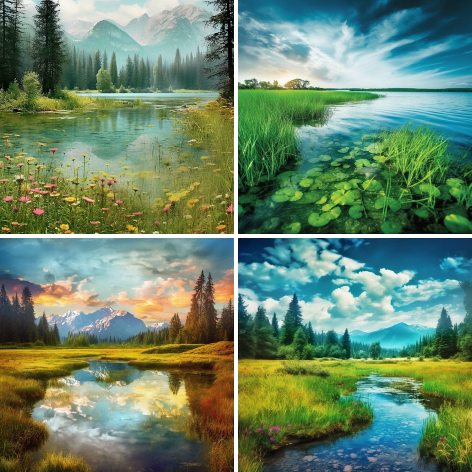 Landscape Print Nature 20 Stunning Scenery Decor Gift - Etsy