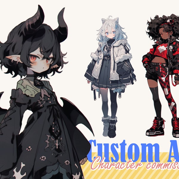 Character Commission - Etsy