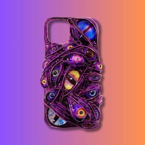 Horror Phone Case Eyes - Etsy