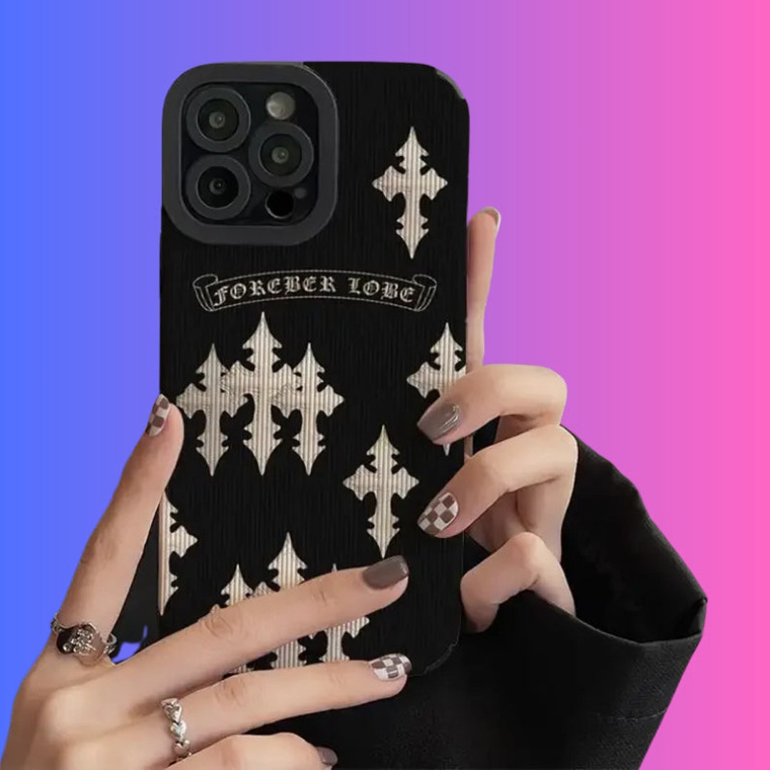 Leather Cross Phone Case, Cases for iPhone X, 11 12 13 14 15, Hard Back ...