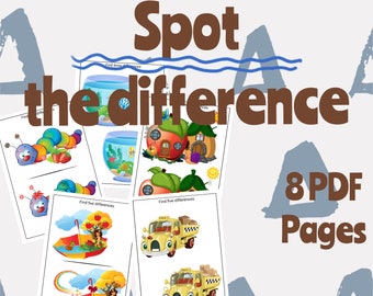 50 PRINTABLE Educational Activity Sheets for Kids PDF Find - Etsy Canada