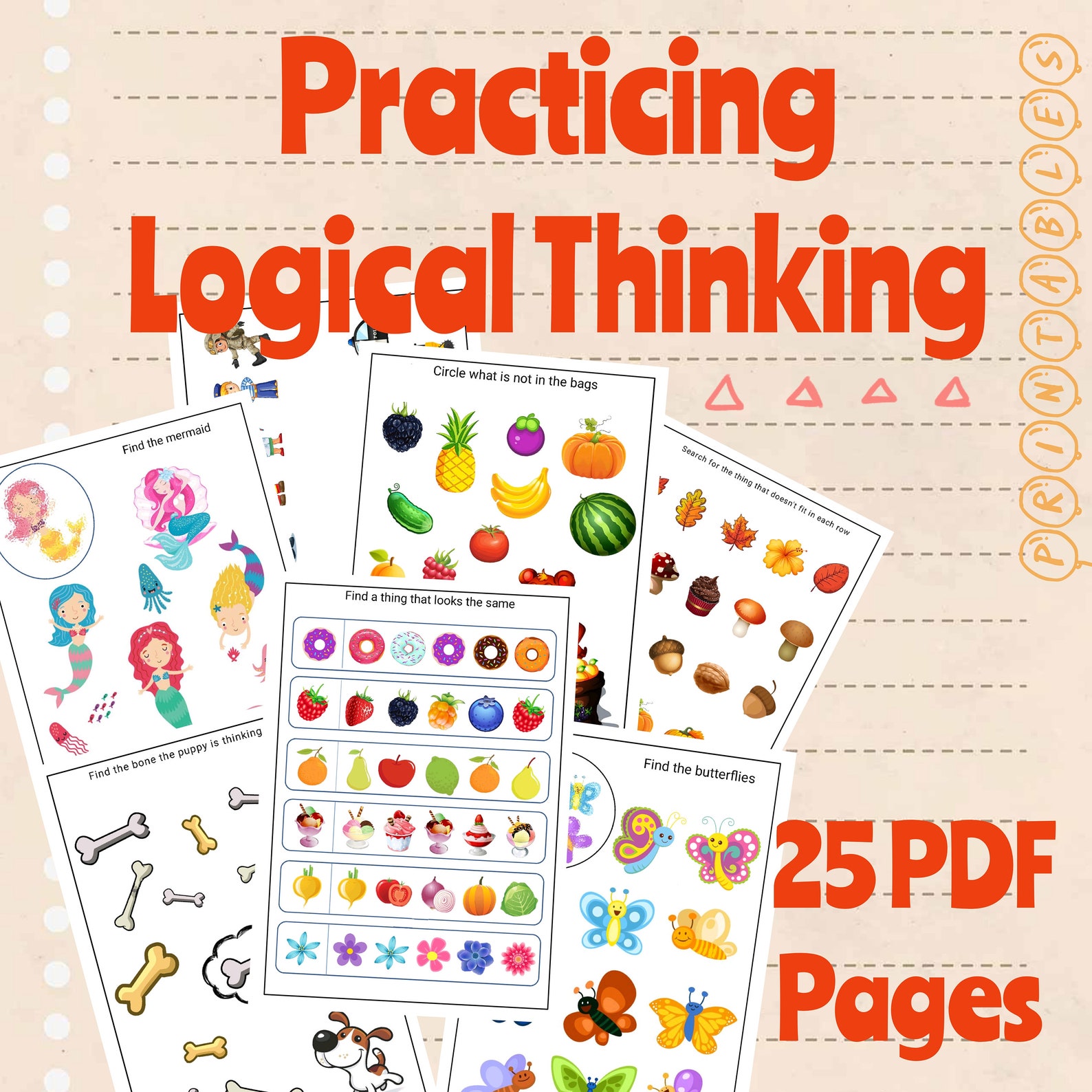 Logic Activity Pack| Logical Thinking Games for Kids| Brain Teasers ...