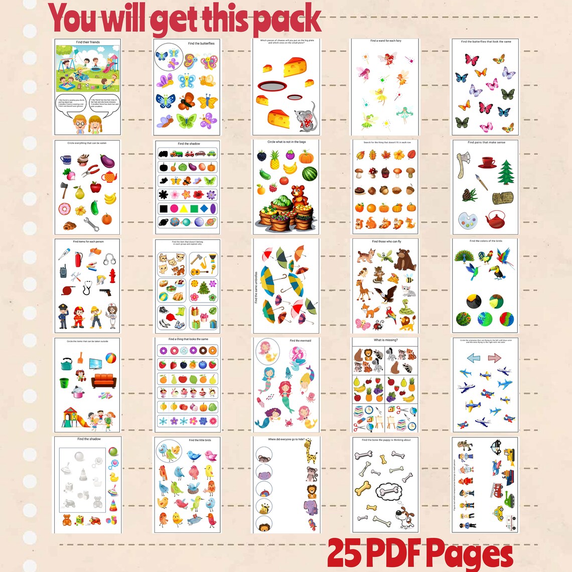 Logic Activity Pack Logical Thinking Games for Kids Brain Teasers ...