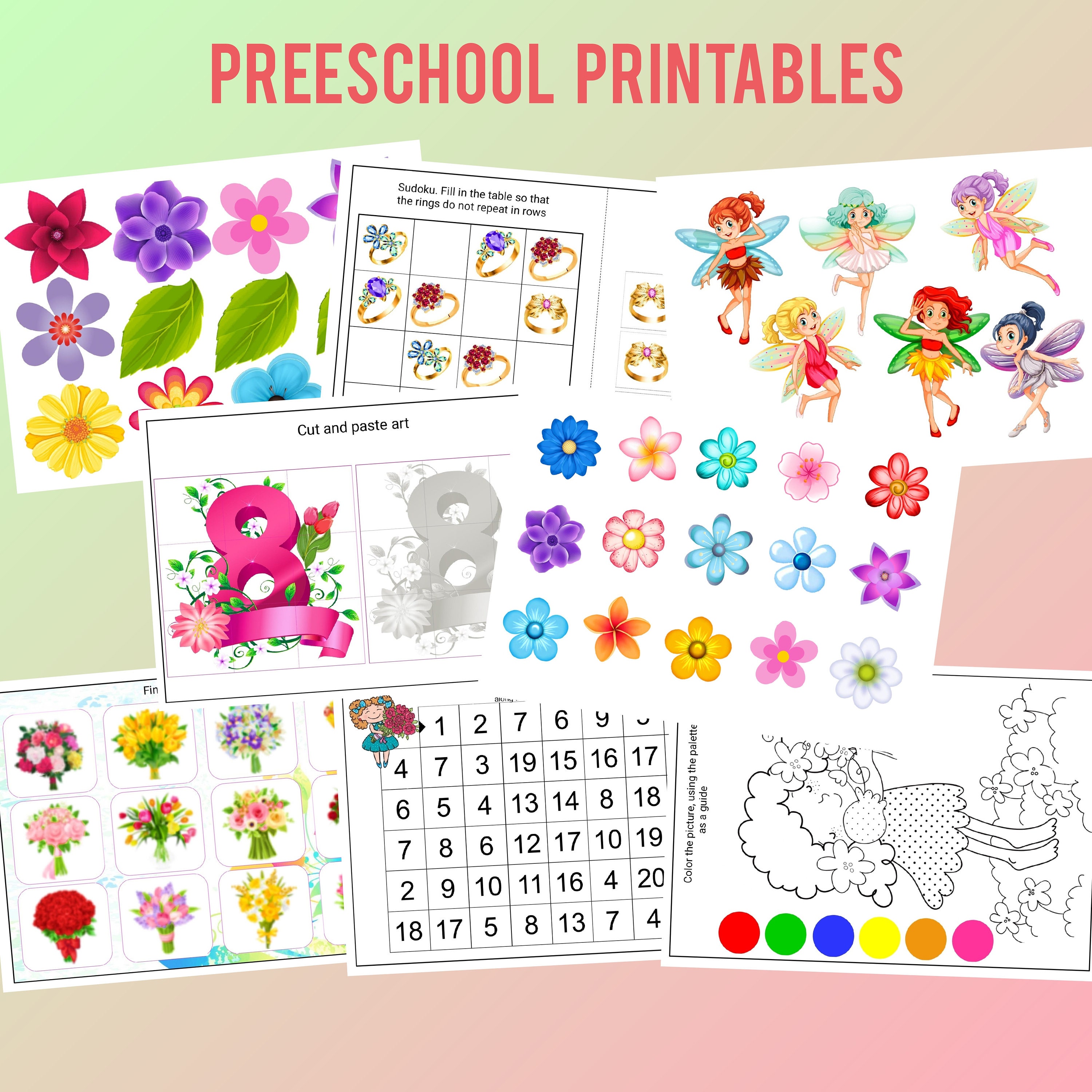 Women's Day Worksheet Bundle| Worksheets for Kids| Preschool Printables ...