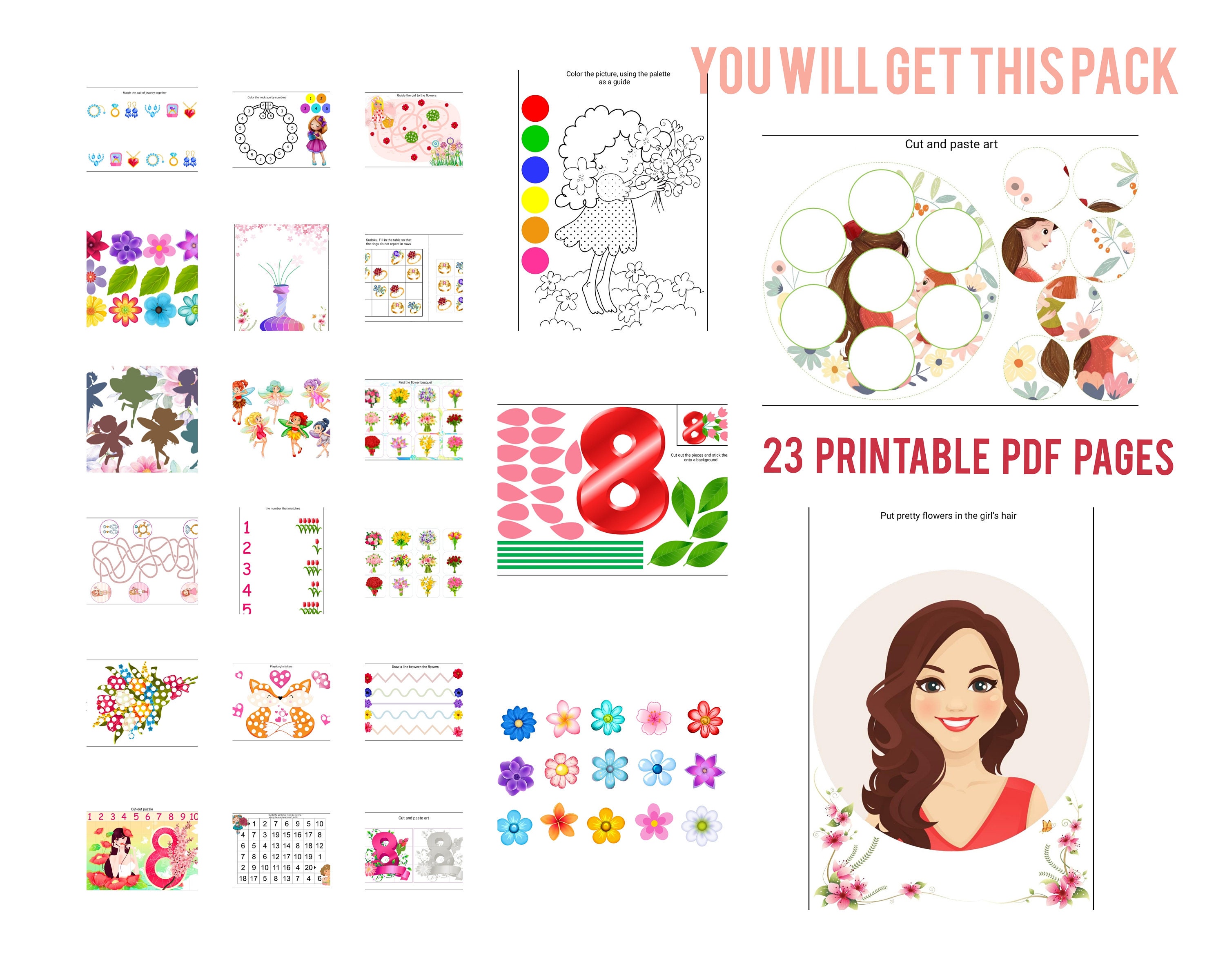 Women's Day Worksheet Bundle| Worksheets for Kids| Preschool Printables ...