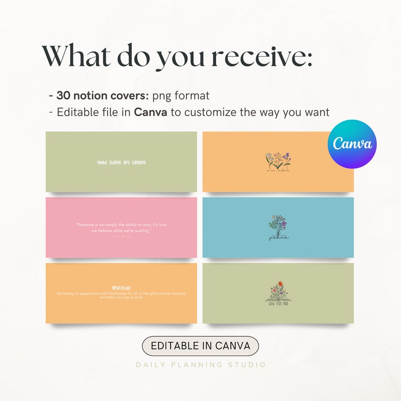 Notion Cover Bundle to Customize Your Notion Template and Make It ...