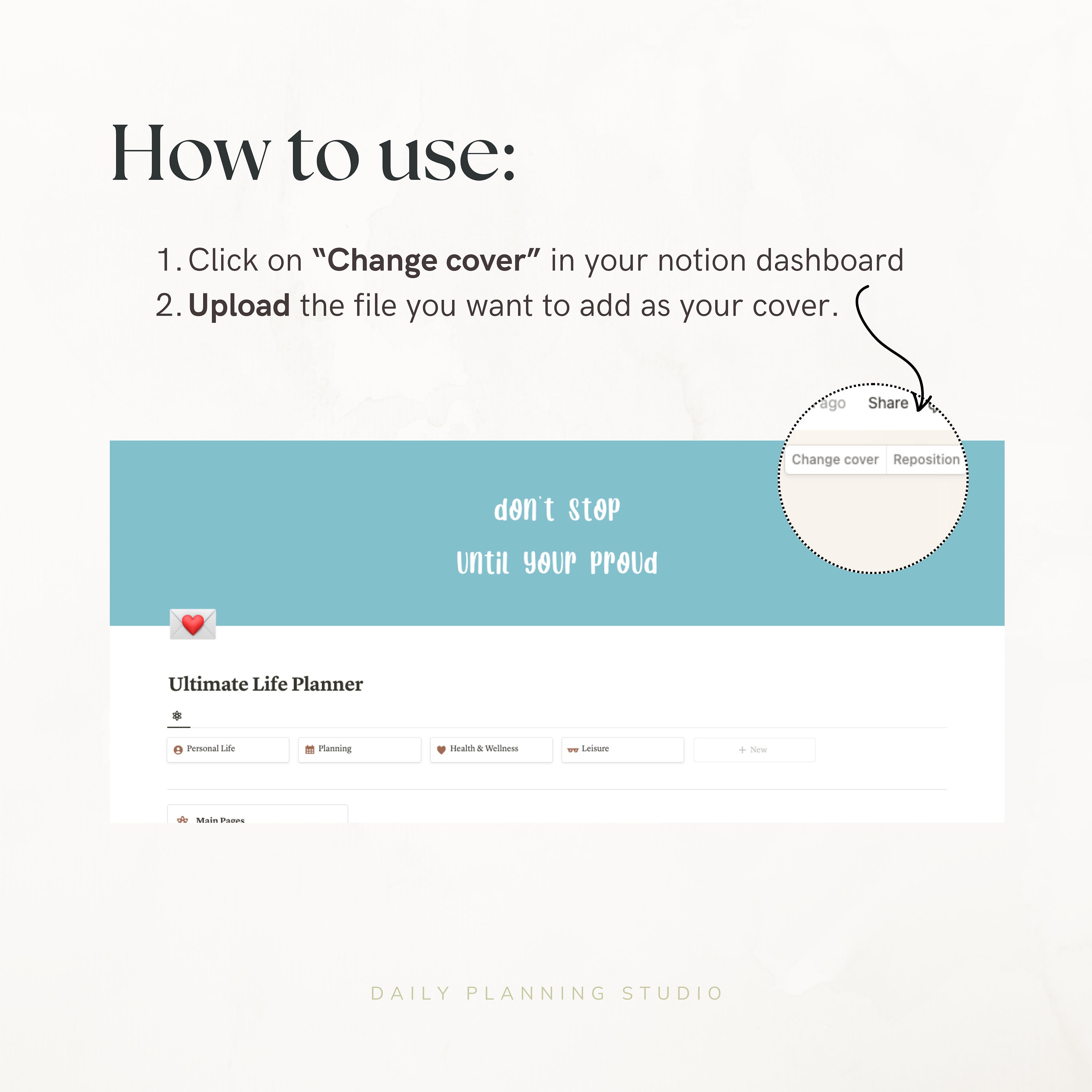 Notion Cover Bundle to Customize Your Notion Template and Make It ...