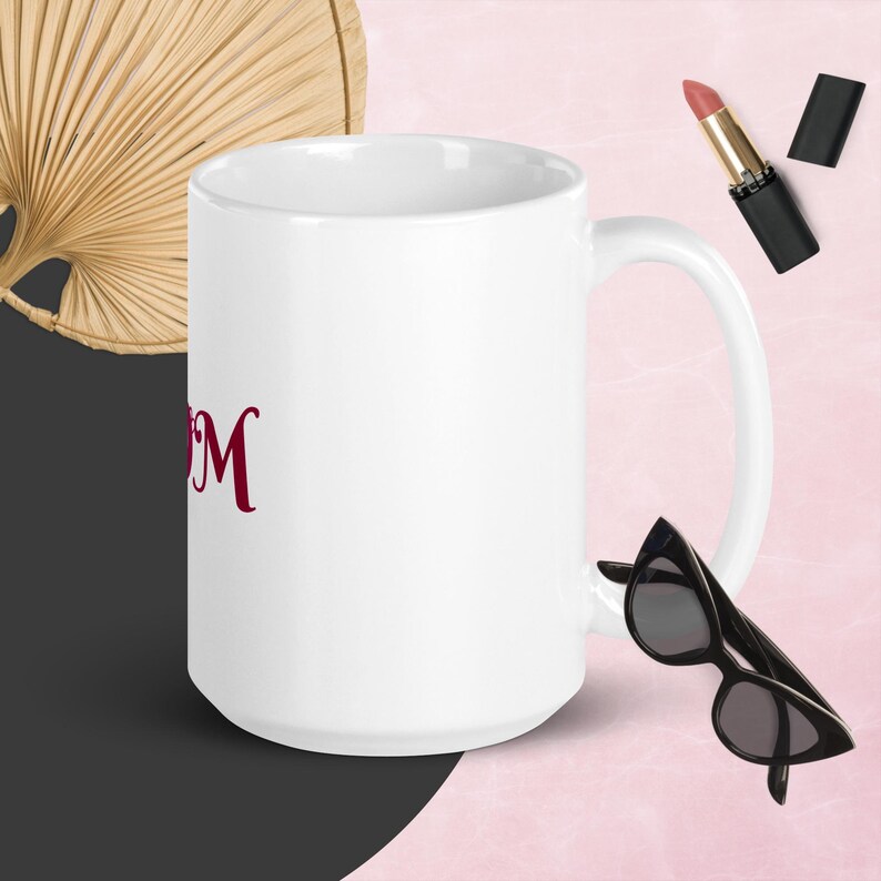 White Glossy Mug - Etsy