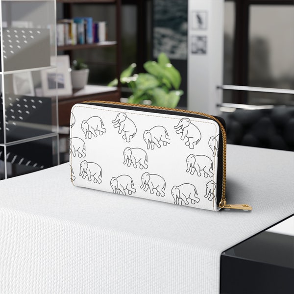 Elephant Wallet - Etsy