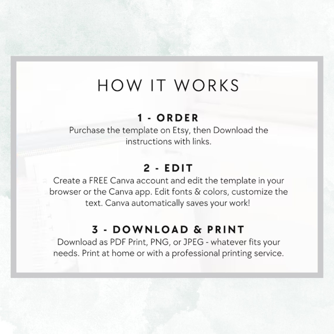 Editable 4x6 Shipping Packaging , Printable, Small Business Thank You ...