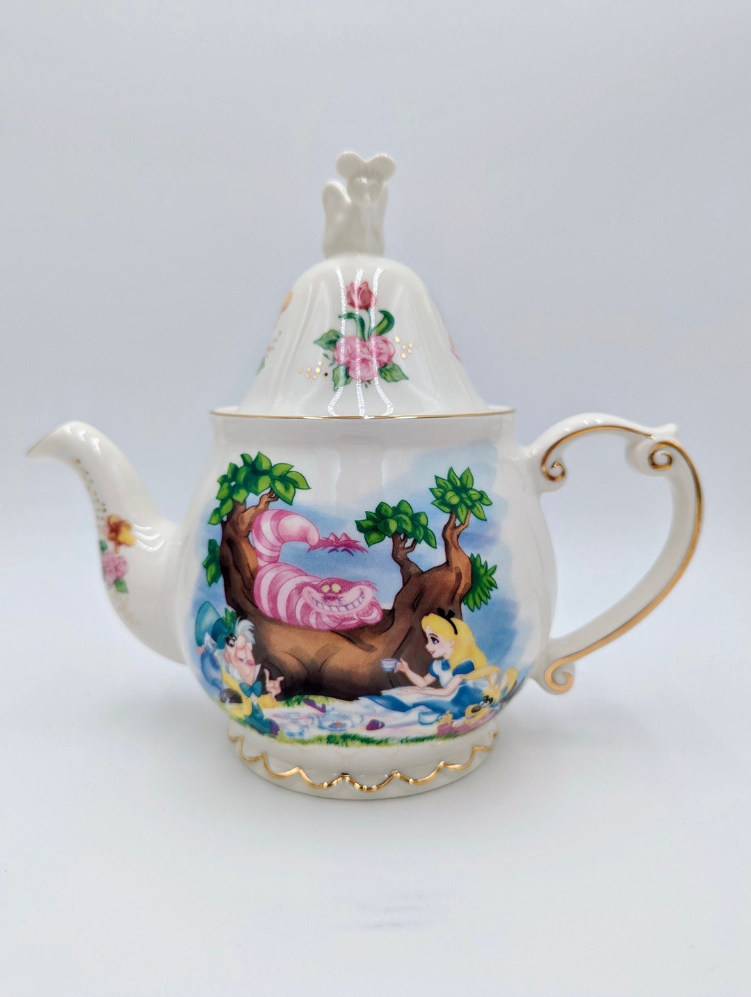 Authentic Disney Parks Alice in Wonderland Teapot - Etsy