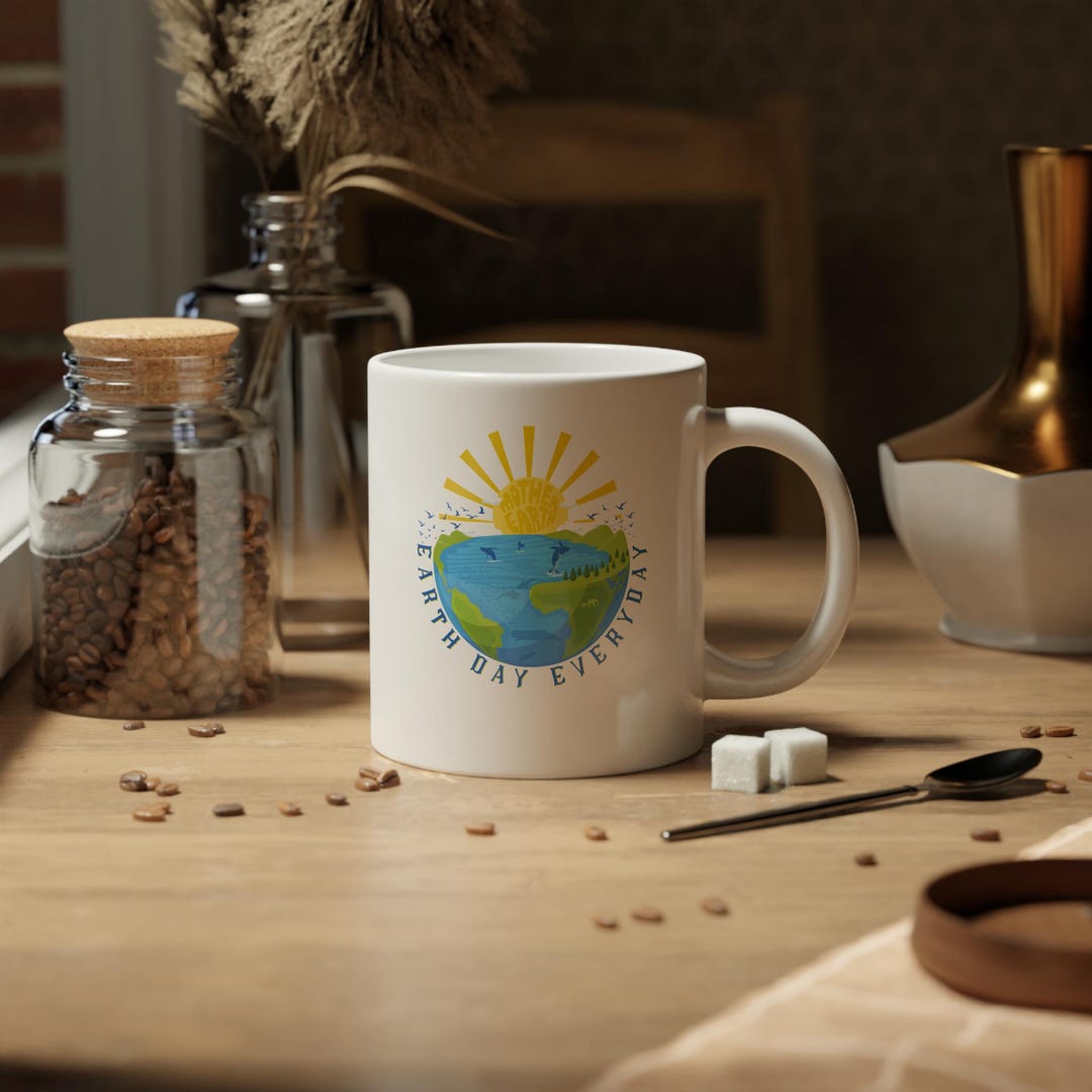 Earth Day Everyday 20oz Jumbo Coffee Mug Eco-friendly Tea Cup, Large ...