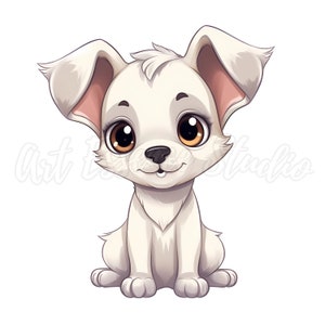 Dogs Clipart Bundle 20 PNG & JPG Cute Dog Perfect for Card - Etsy