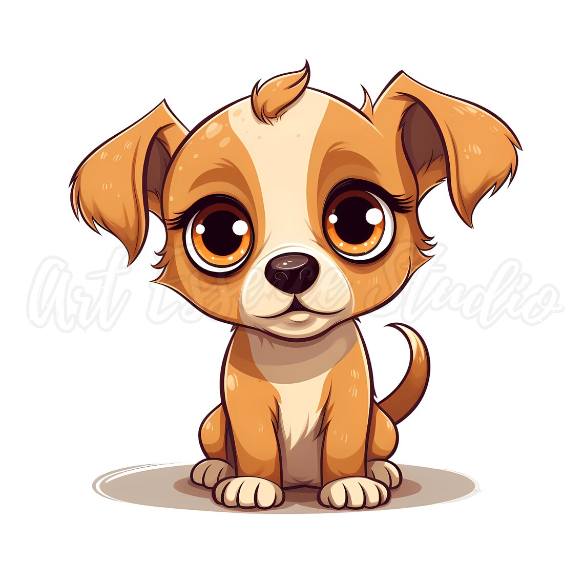 Dogs Clipart Bundle 20 PNG & JPG Cute Dog Perfect for Card - Etsy