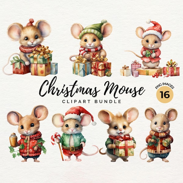 Christmas Digital Clipart - Etsy