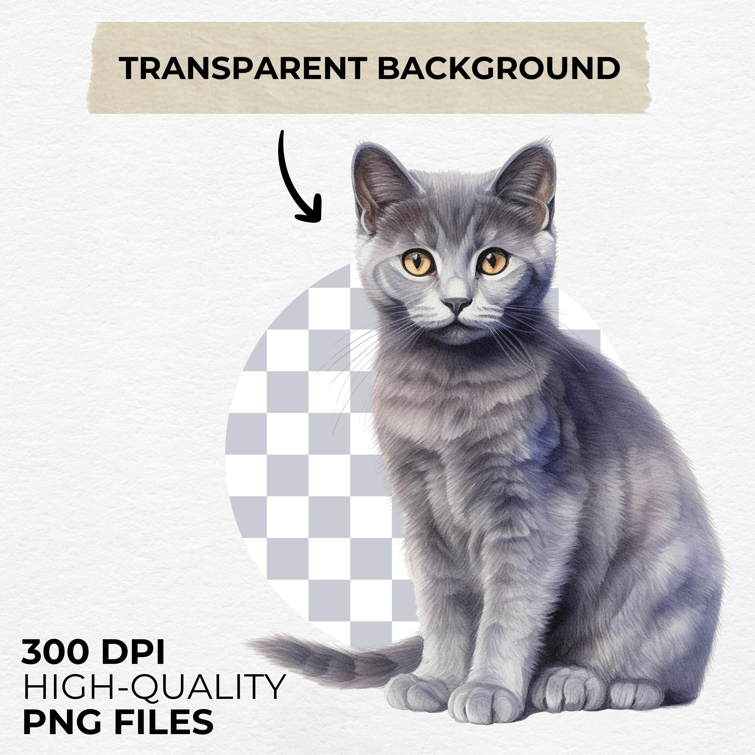 Watercolor Cat Breeds Clipart 30 Cats Breeds Bundle Cat - Etsy