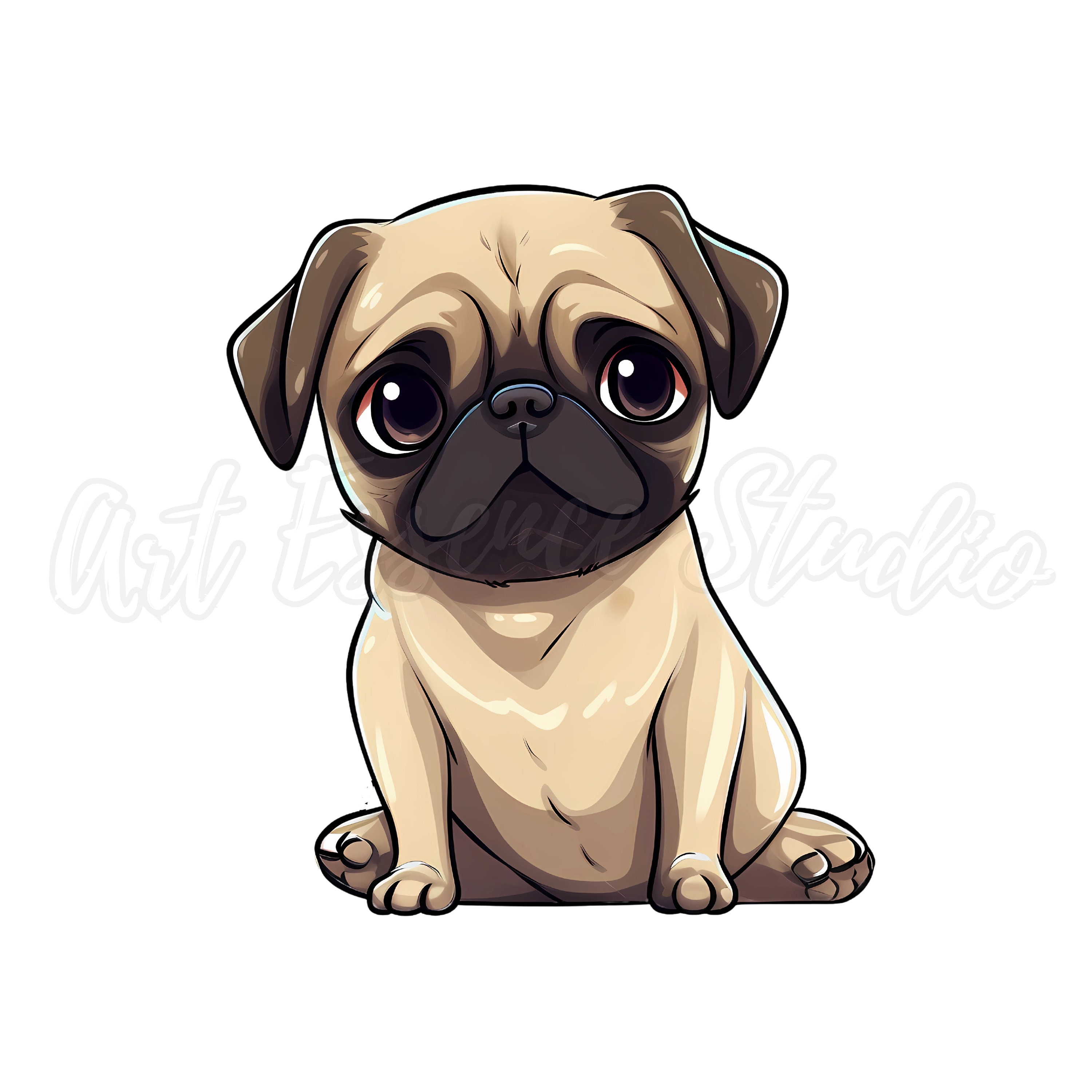 Dogs Clipart Bundle 20 PNG & JPG Cute Dog Perfect for Card - Etsy