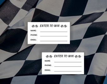 Hibiscus Flower Printable Raffle Ticket Template Cute Floral Enter to ...