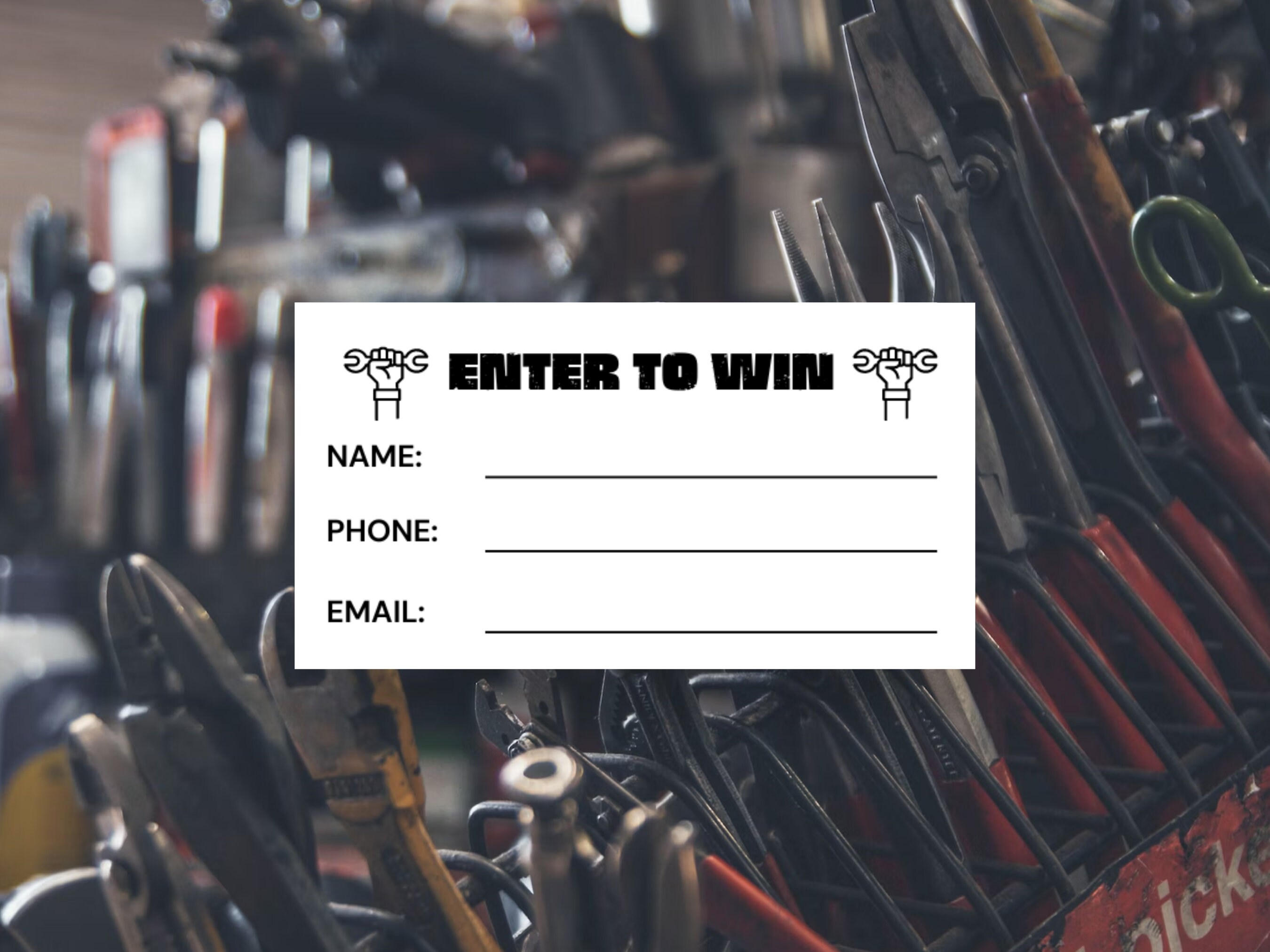 Labor Day Printable Raffle Tickets Union Parade Enter to Win Raffle ...