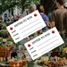 Red Apple Printable Raffle Ticket Template Fruit Market Stand - Etsy