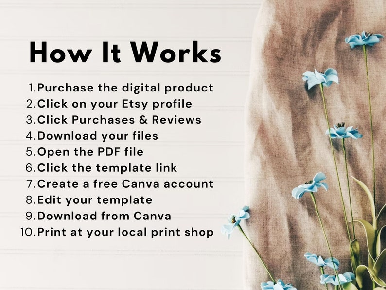 Modern Printable Raffle Ticket Template for Canva Editable Custom Draw ...