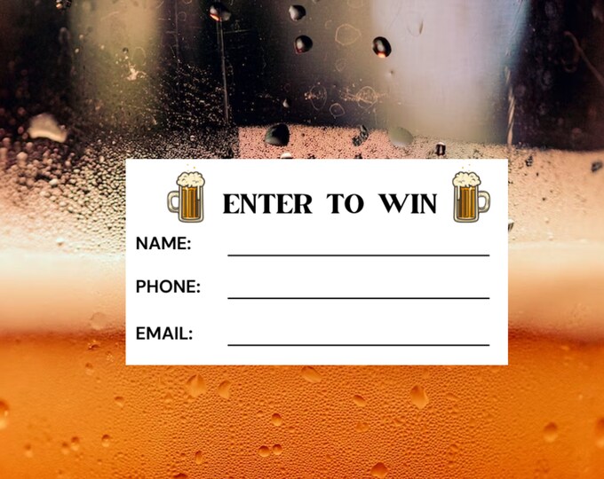 Cooler of Booze Raffle Tickets - Cooler Raffle - Bucket of Booze Raffle ...