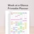Modern Printable Raffle Ticket Template for Canva Editable Custom Draw ...
