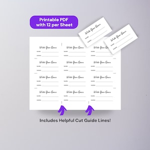 Write Your Guess Printable PDF Guess How Many Raffle Ticket Template ...