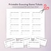 Printable PDF Guess How Many Raffle Ticket Template Guessing Game Draw ...
