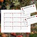 Red Apple Printable Raffle Ticket Template Fruit Market Stand - Etsy