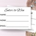 Modern Printable Raffle Ticket Template for Canva Editable Custom Draw ...