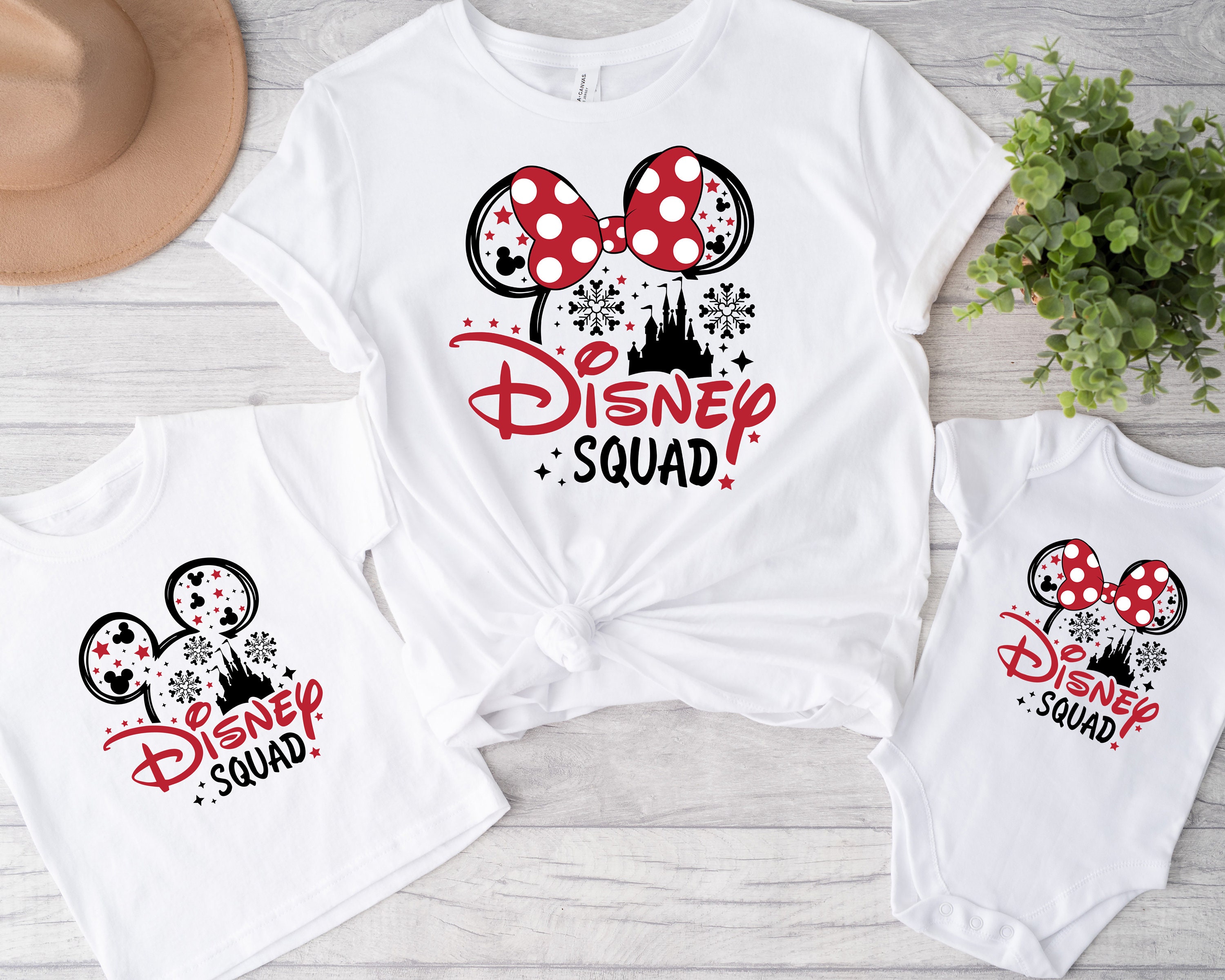 Disney Squad Shirts Minnie Mickey Disney Squad Shirt Vacation Shirts ...