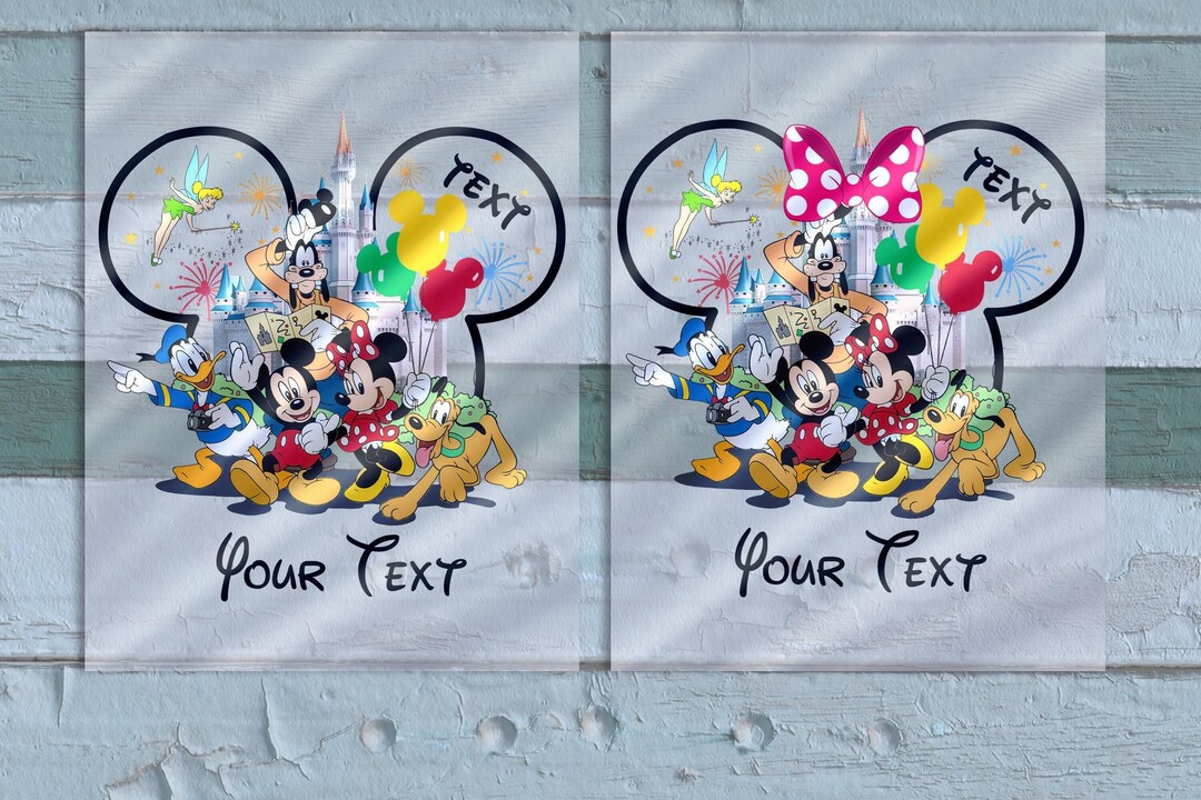 Custom Disneyland Matching Family Ready to Press, Disney 2026 DTF ...