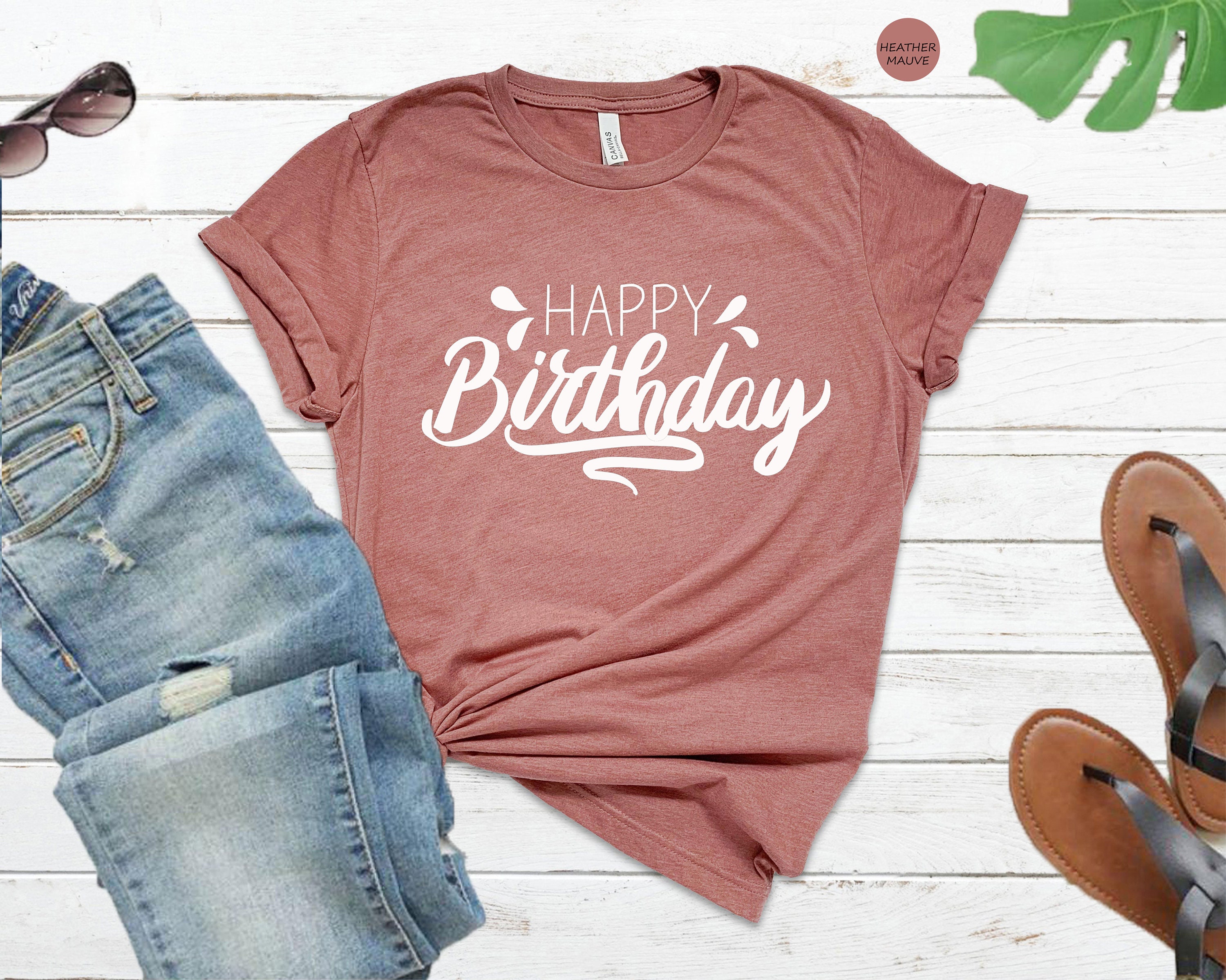 Happy Birthday Shirt Birthday T-shirt Birthday Gift Happy - Etsy
