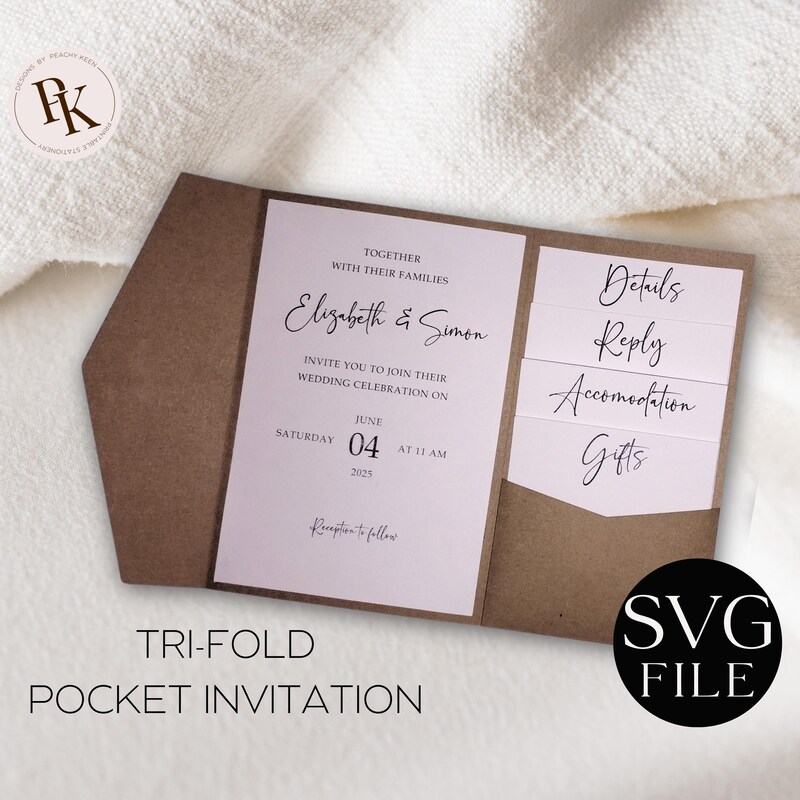 Custom Die Cut Invites - Etsy