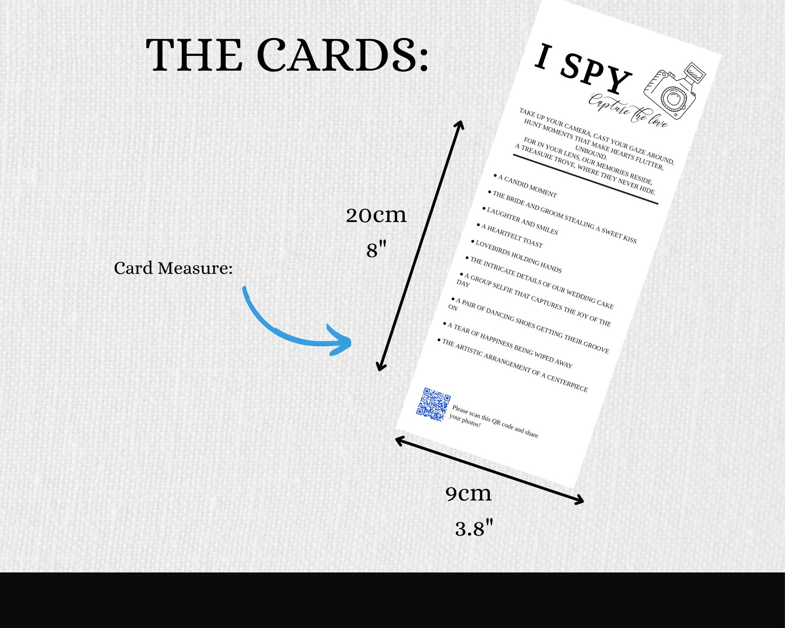 Wedding QR Code Sign I Spy Wedding Game QR Code Wedding Reception ...