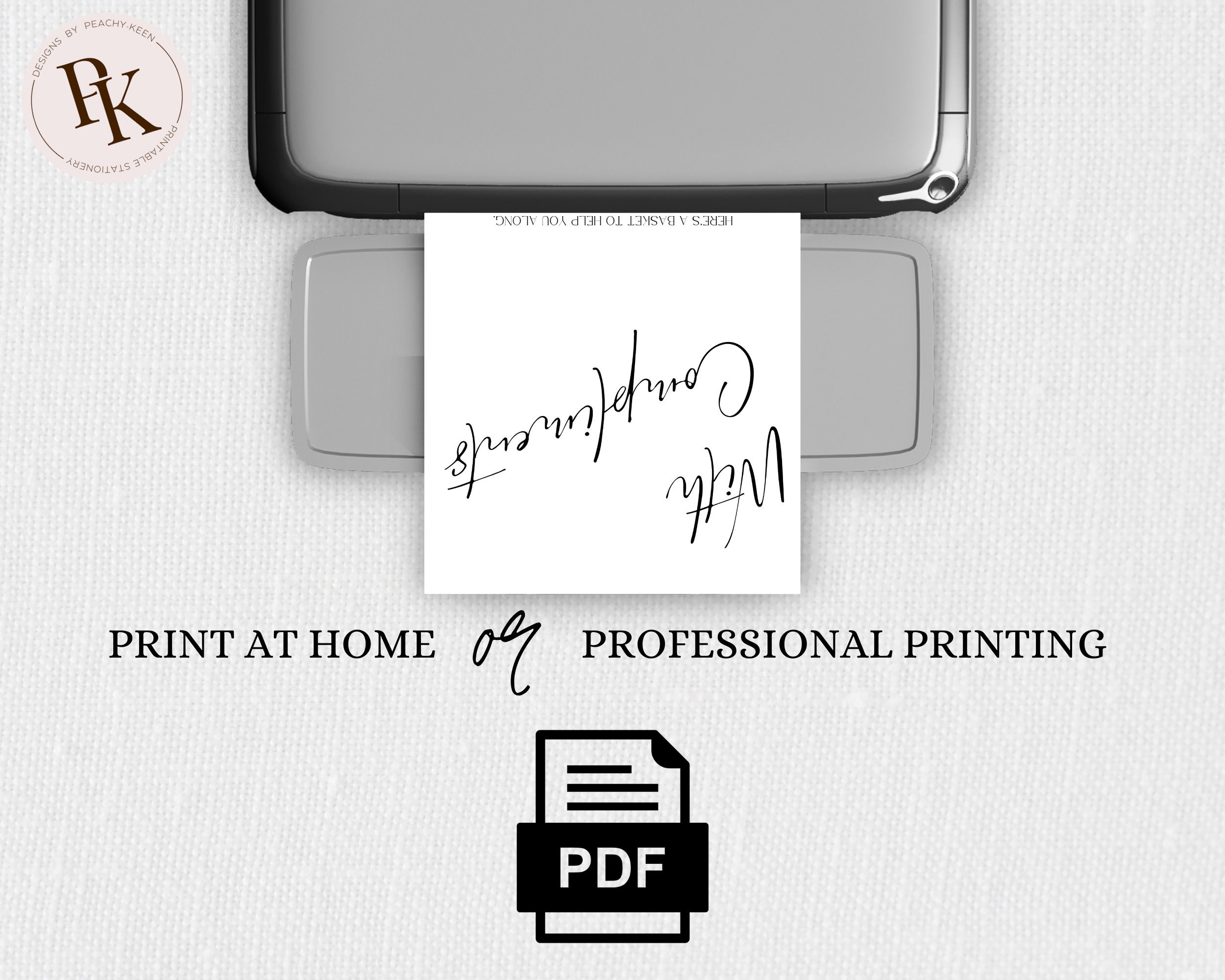 Restroom Hamper Sign With Compliments Sign for Restroom Sign for ...