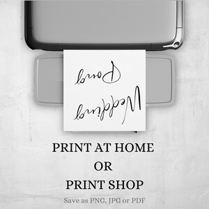 Beer Pong Wedding Sign Printable Wedding Pong Sign for Wedding Ceremony ...