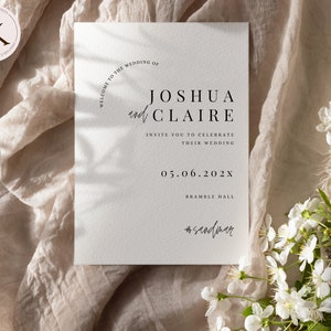 Printable Wedding Program Church Wedding Program Template Wedding Order ...