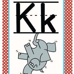 Piggie and Friends Alphabet Line - A to Z - Etsy