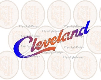Cleveland Football Inspired Design for Printing, Cutting and ...