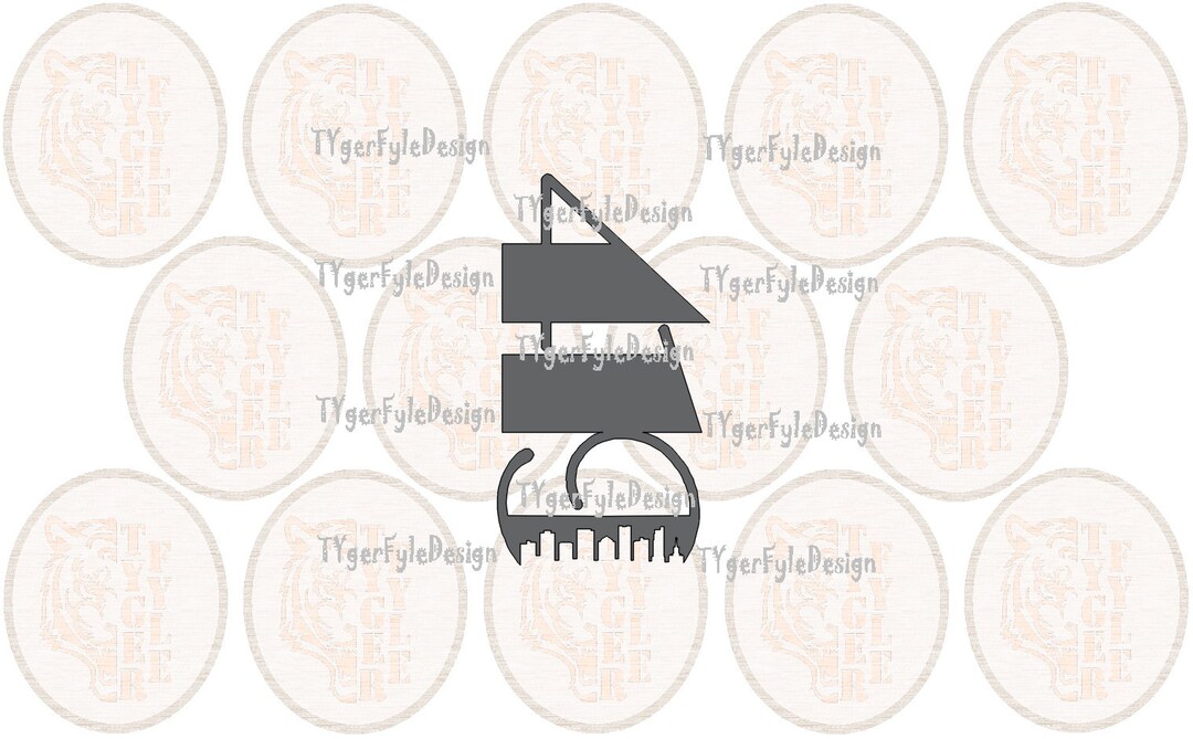 Toledo 419 Skyline SVG & DXF - Etsy