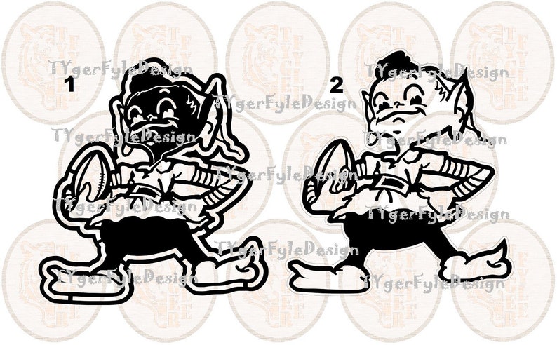 Cleveland Brownie Elf Digital Download svg Dxf Png Pdf - Etsy