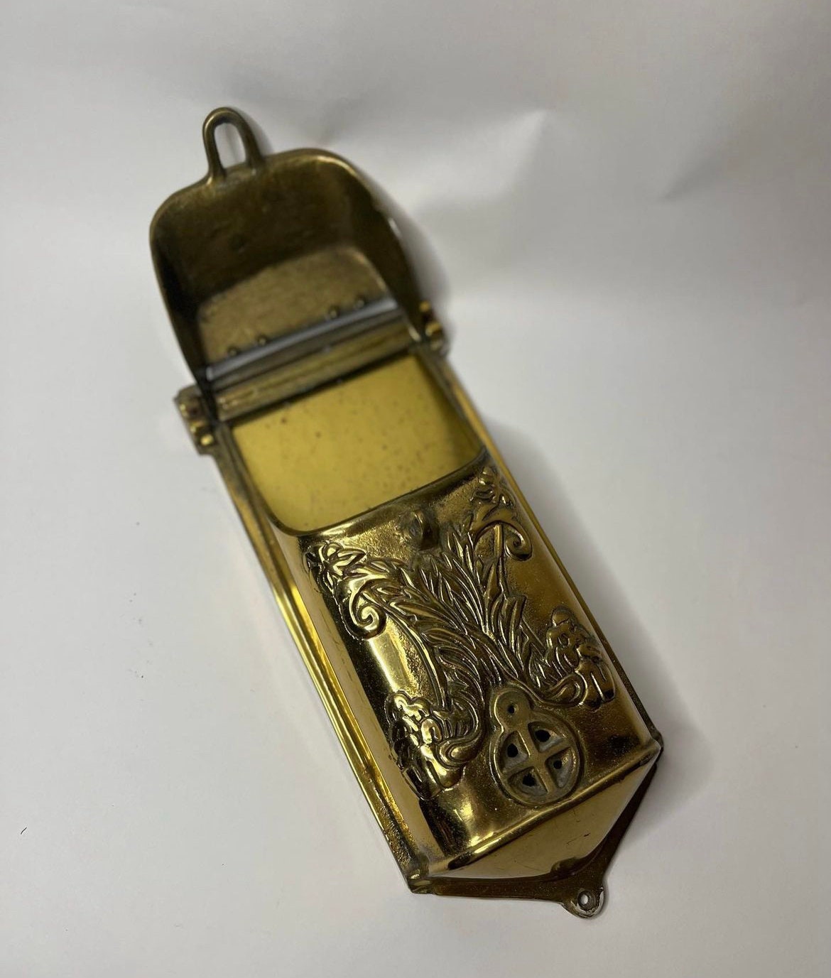 Antique Art Nouveau Standard Cast Solid Brass Mailbox - Etsy