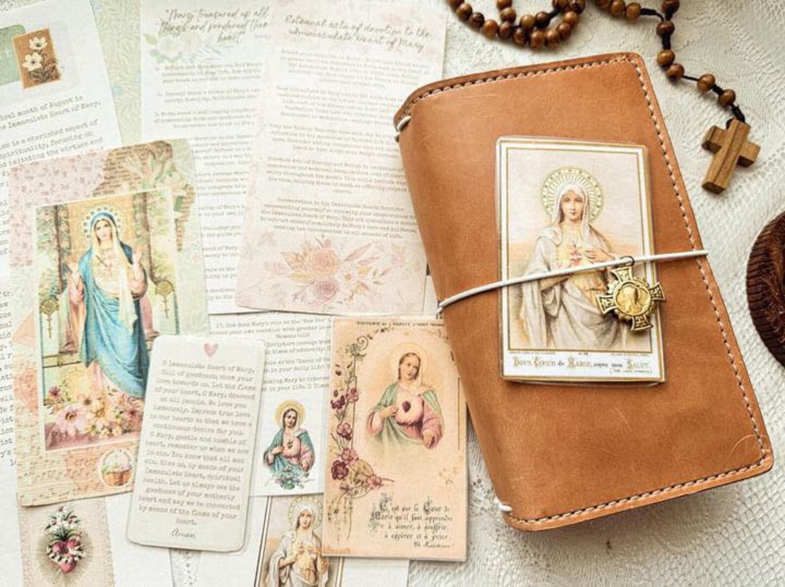 August Immaculate Heart of Mary Printable Catholic Liturgical ...