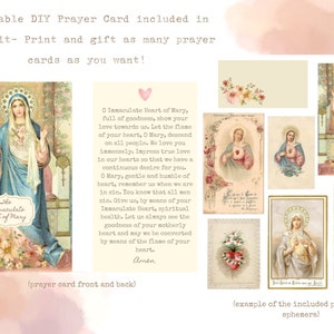 August Immaculate Heart of Mary Printable Catholic Liturgical ...