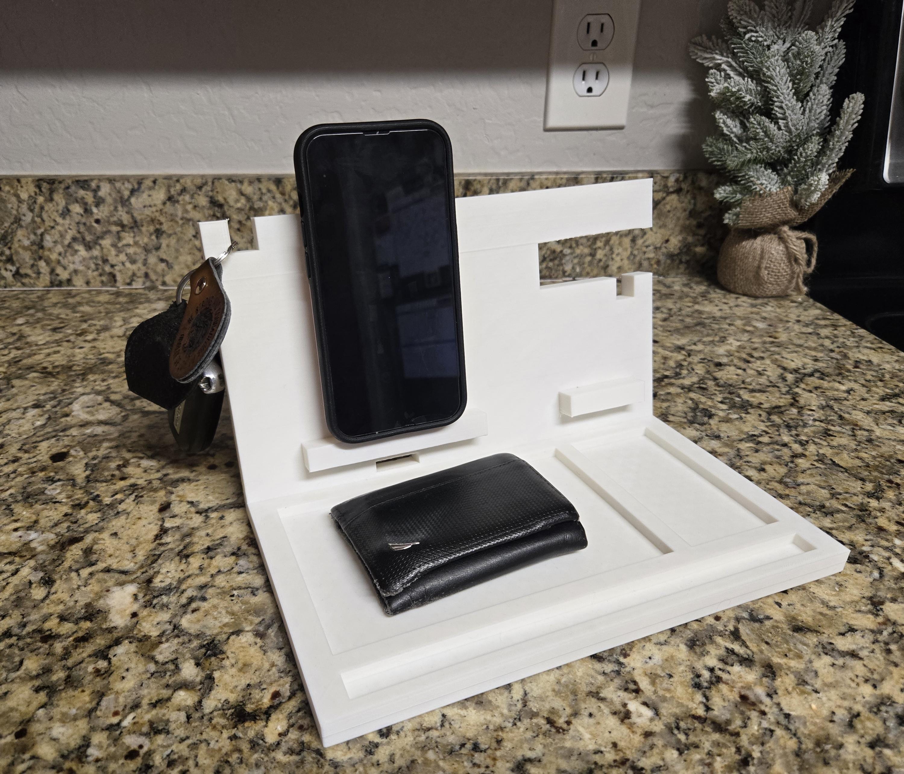 3D Printed Phone Docking Station STL - Organize in Style With This 3D ...