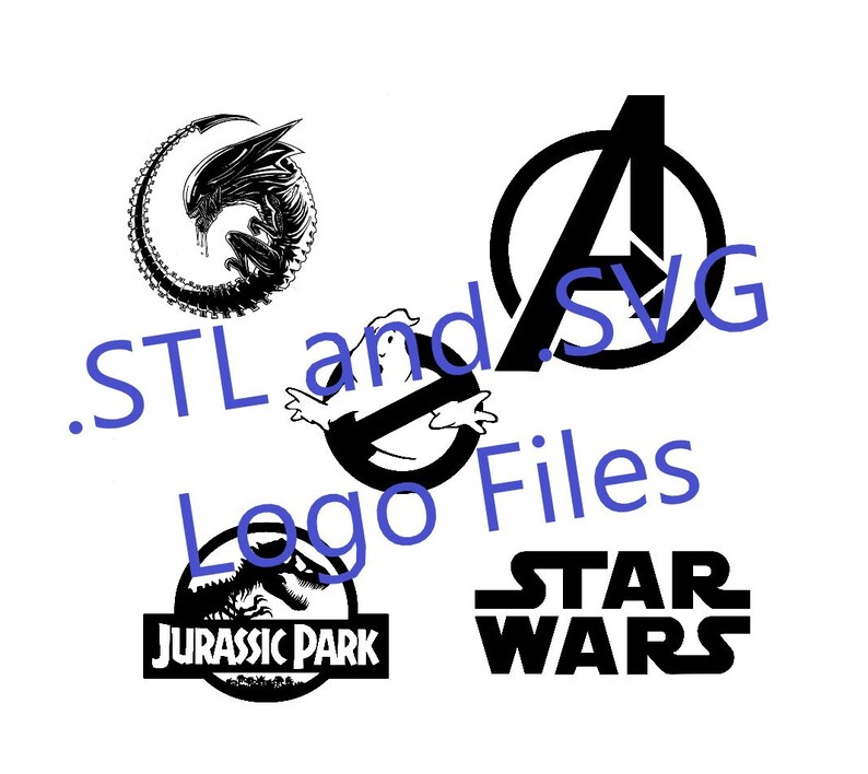 Movie Logo Decals SVG & STL Bundle - Etsy Canada